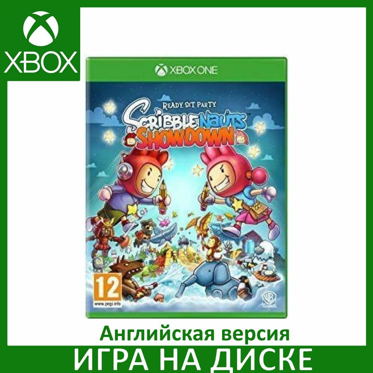 Игра Scribblenauts Showdown Xbox One Диск на Xbox One Английская версия