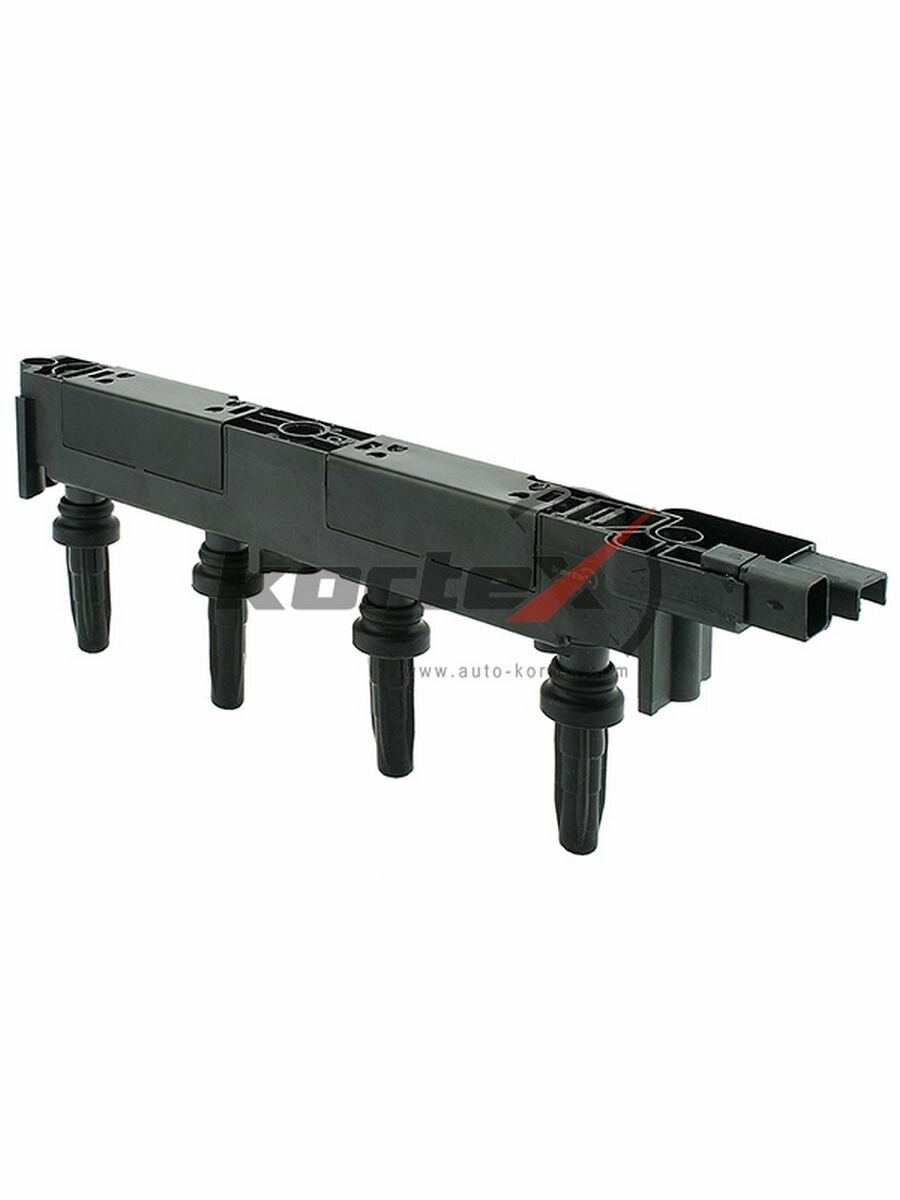 Катушка зажигания Kortex KIC122, для PEUGEOT, CITROEN, металл, термопластик, передняя