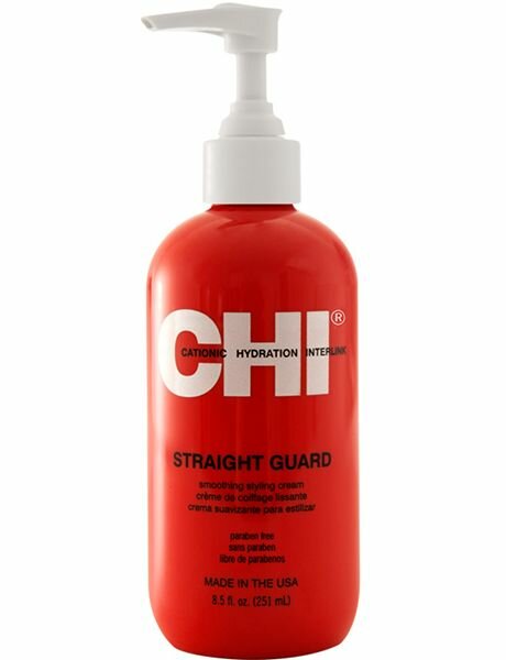 CHI Styling Straight Guard - Выпрямляющий Гель-Крем для волос 251 мл