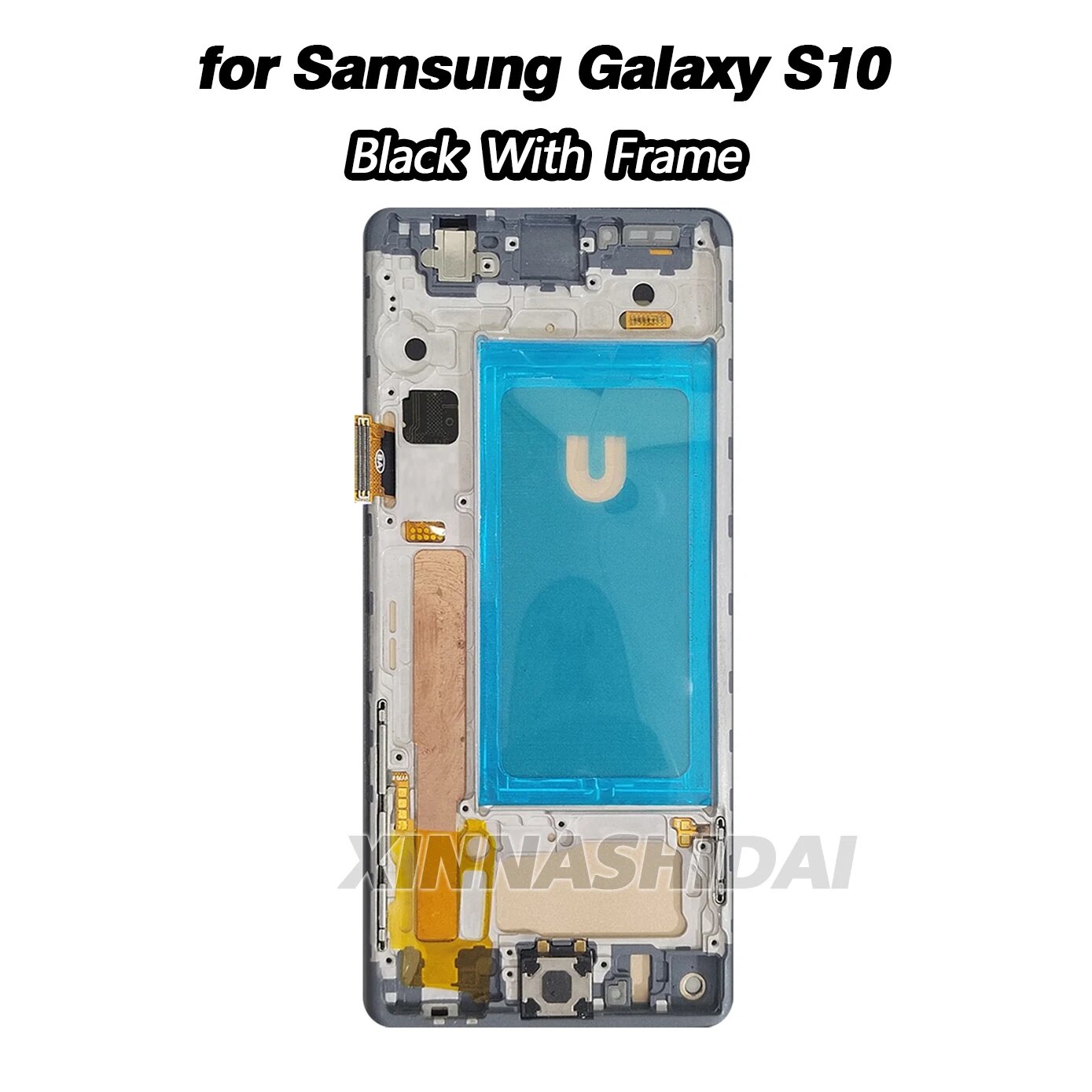 TFT-дисплей для Samsung S10 G973 SM-G973F SM-G973U SM-G973W, сменный ЖК-дисплей и S10 Black Frame