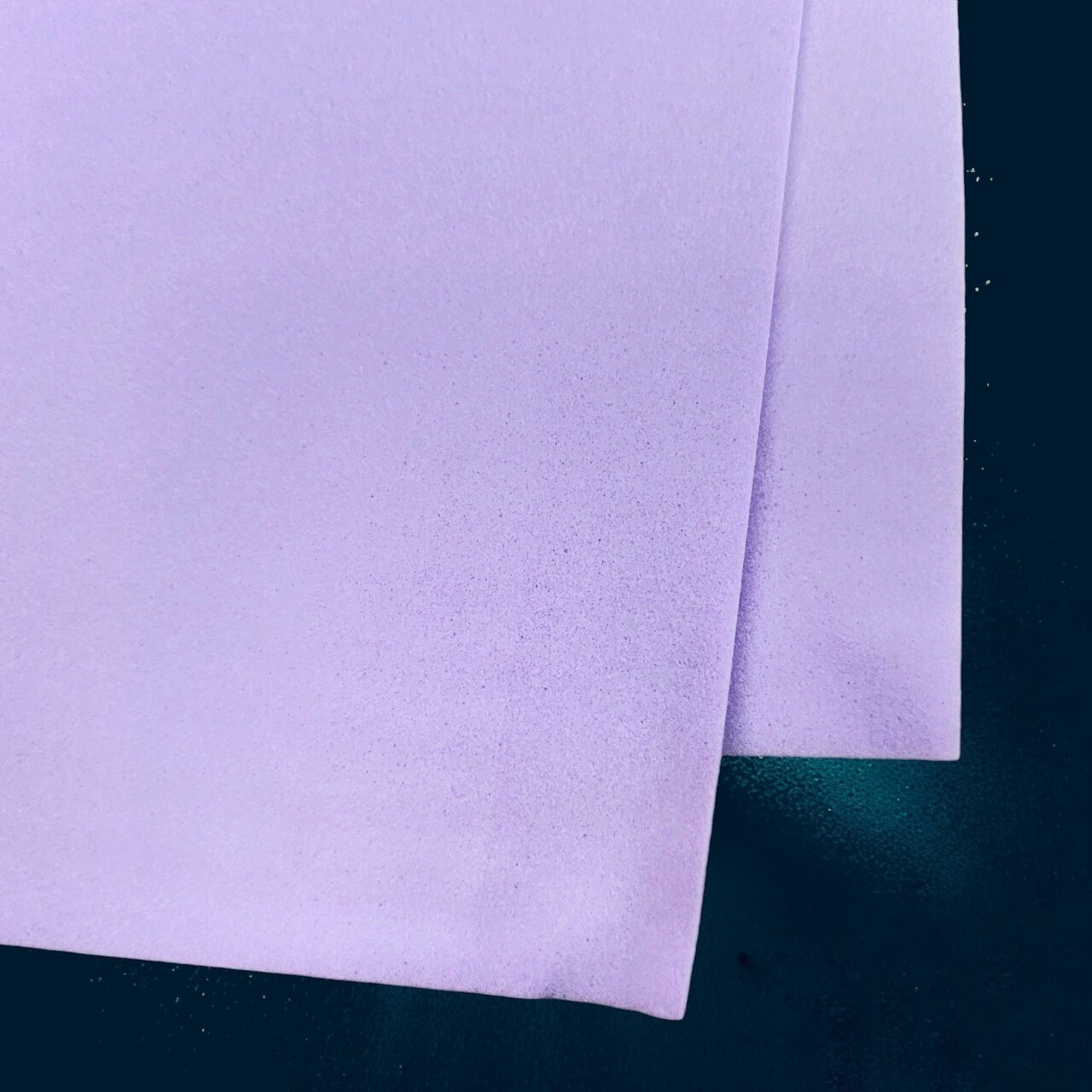 Фоамиран для творчества 1,0мм размер 60х70см "ПолуЗефир" пастельно-лавандовый (5шт)