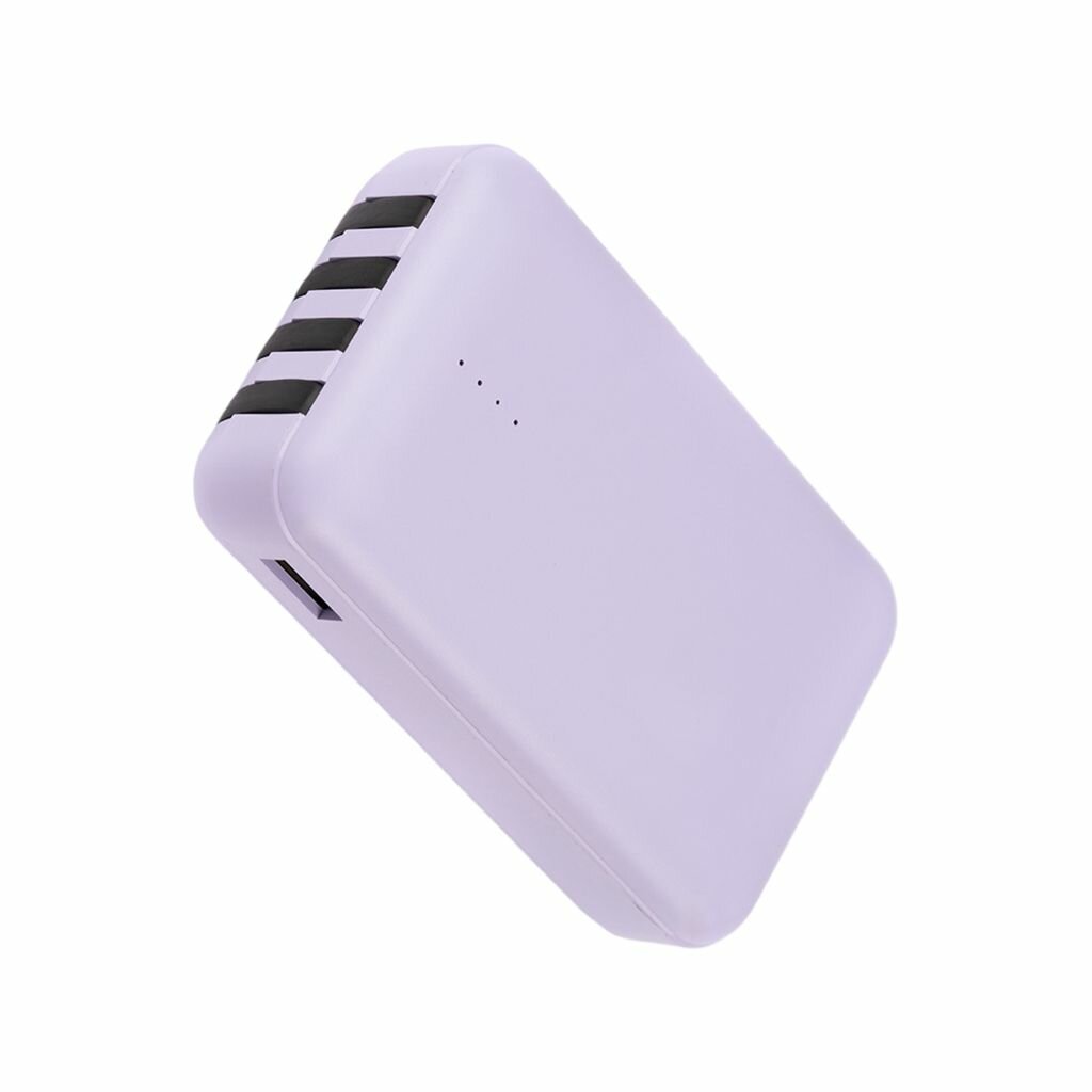Веселый сейф, мобильный источник питания, внешний вид ящика для хранения-фиолетовый