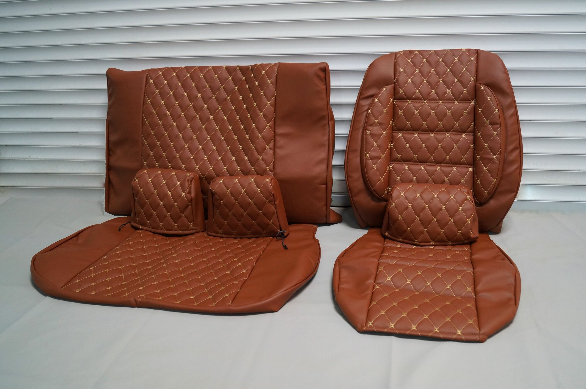 Чехлы на сиденья для автомобилей ГНекст, 3х-местная, с поддержкой, паприка