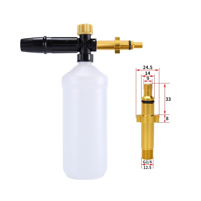 Пенная насадка Tavzar, для моек высокого давления DeFort для густой пены