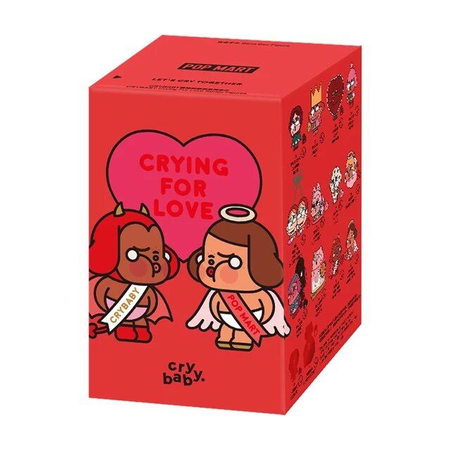 POP MART CRYBABY Crying For Love Series Фигурки