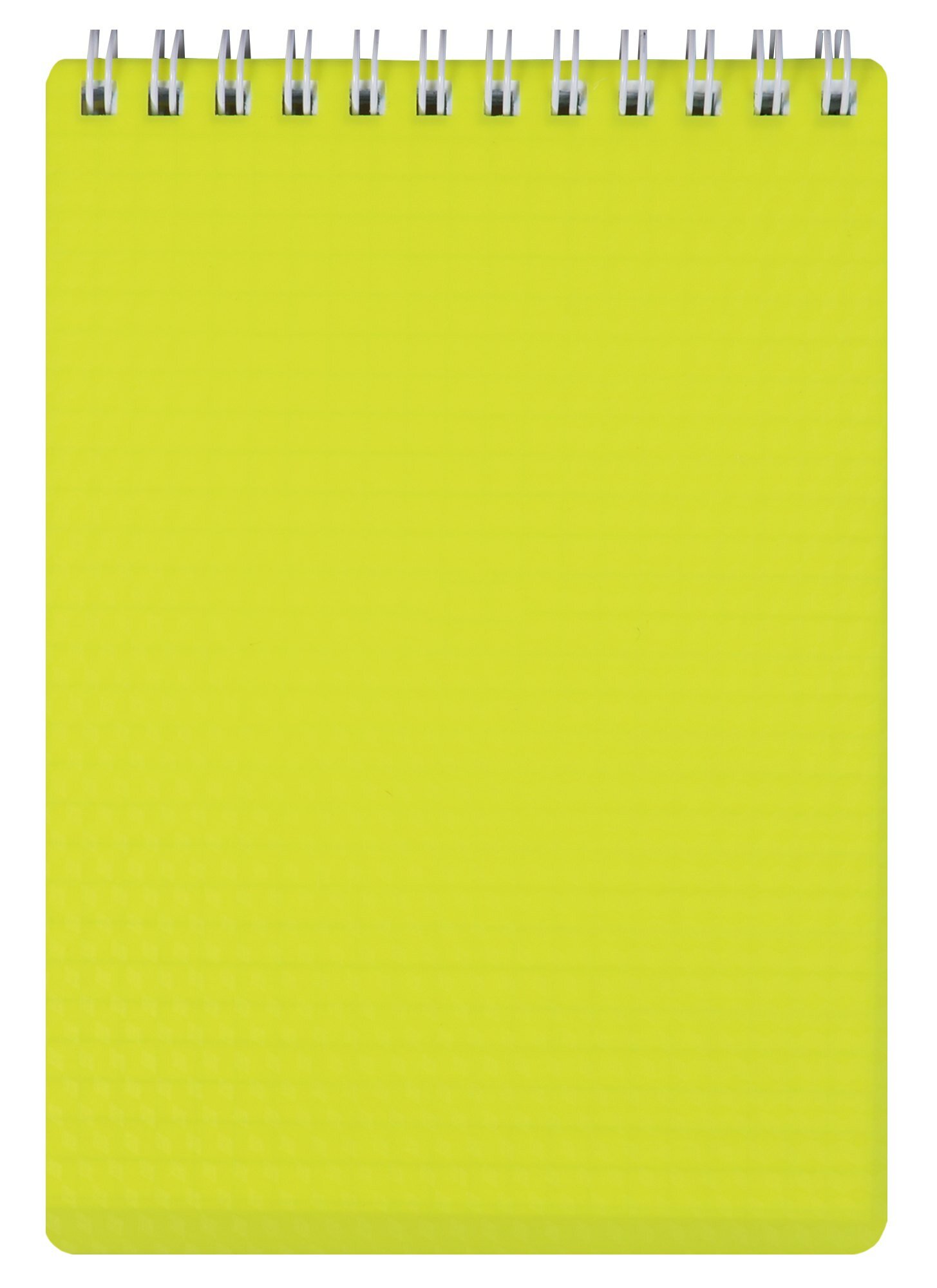 Блокнот А6 80л кл. "DIAMOND" пласт. обл, спираль, ассорти