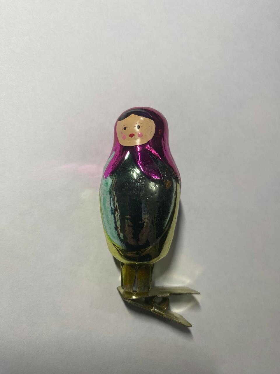 Игрушка на елку Матрешка 6см