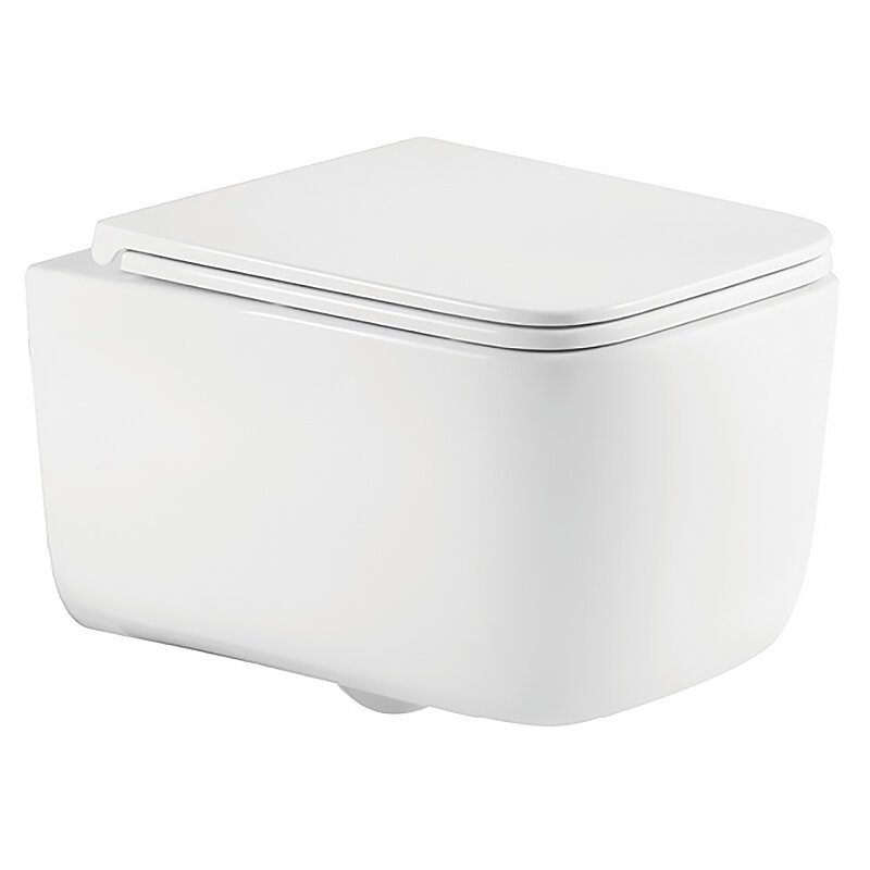 Подвесной унитаз Azario Vater AZ-5104T-WHT