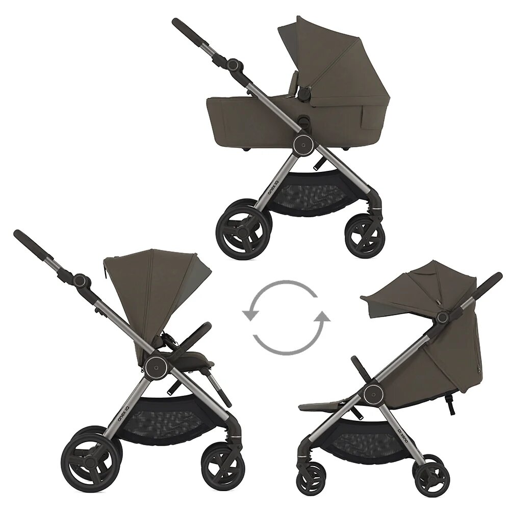 Коляска-трансформер Anex IQ Premium, цвет Bruna (Коричневый), артикул производителя iQ-21