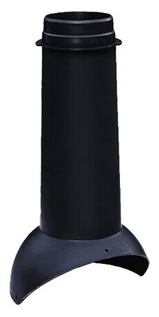 Выход вентиляции Krovent Pipe-VT, RAL 9005 черный