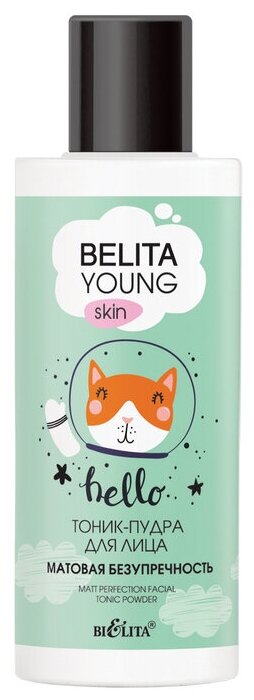 Белита тоник-пудра для лица матовая безупречность 115мл