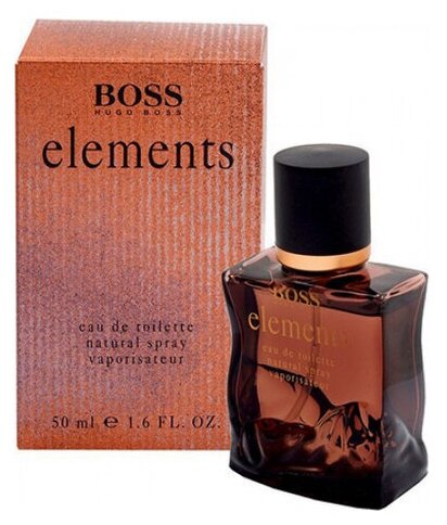 Hugo Boss, Boss Elements, 50 мл, туалетная вода мужская