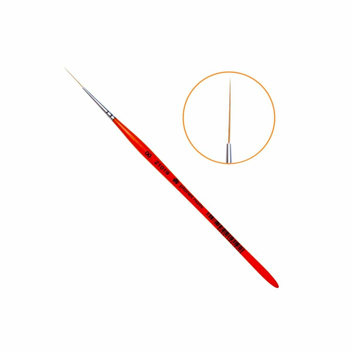 Кисть Planet Nails для дизайна волосок № 00