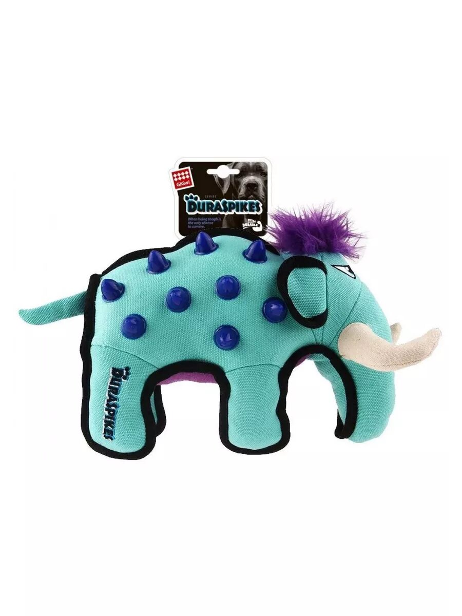 Игрушка для собак GiGwi Dog Toys Duraspikes Мамонт