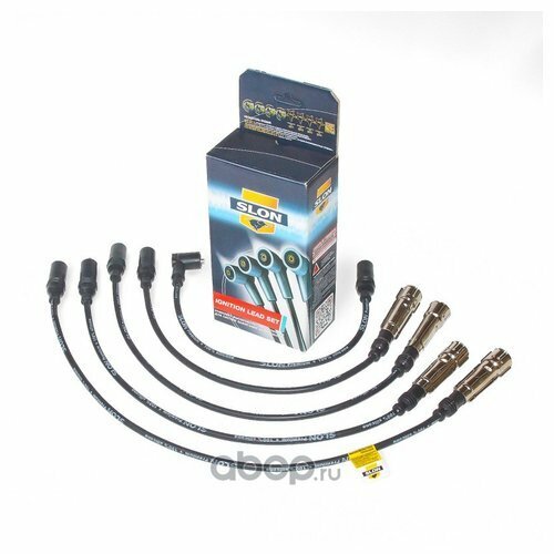 Проводова высоковольтные комплект для автомобилей AUDI 80 1.3-2.0 84- (052998031) Slon SLN044