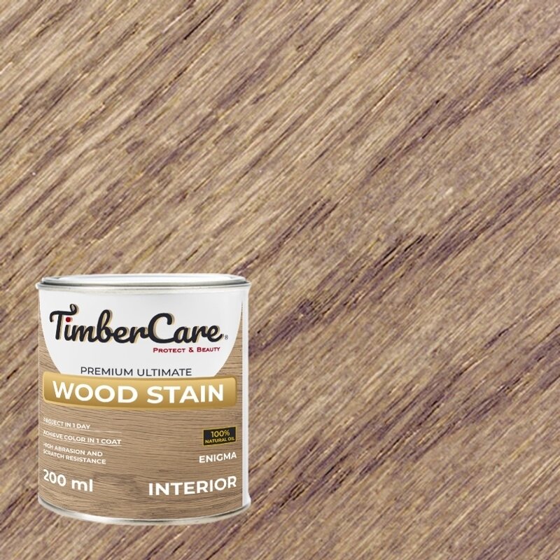 Масло 2 в 1 TimberCare Wood Stain тонирующее, высокой прочности 350110 Энигма 0,2л