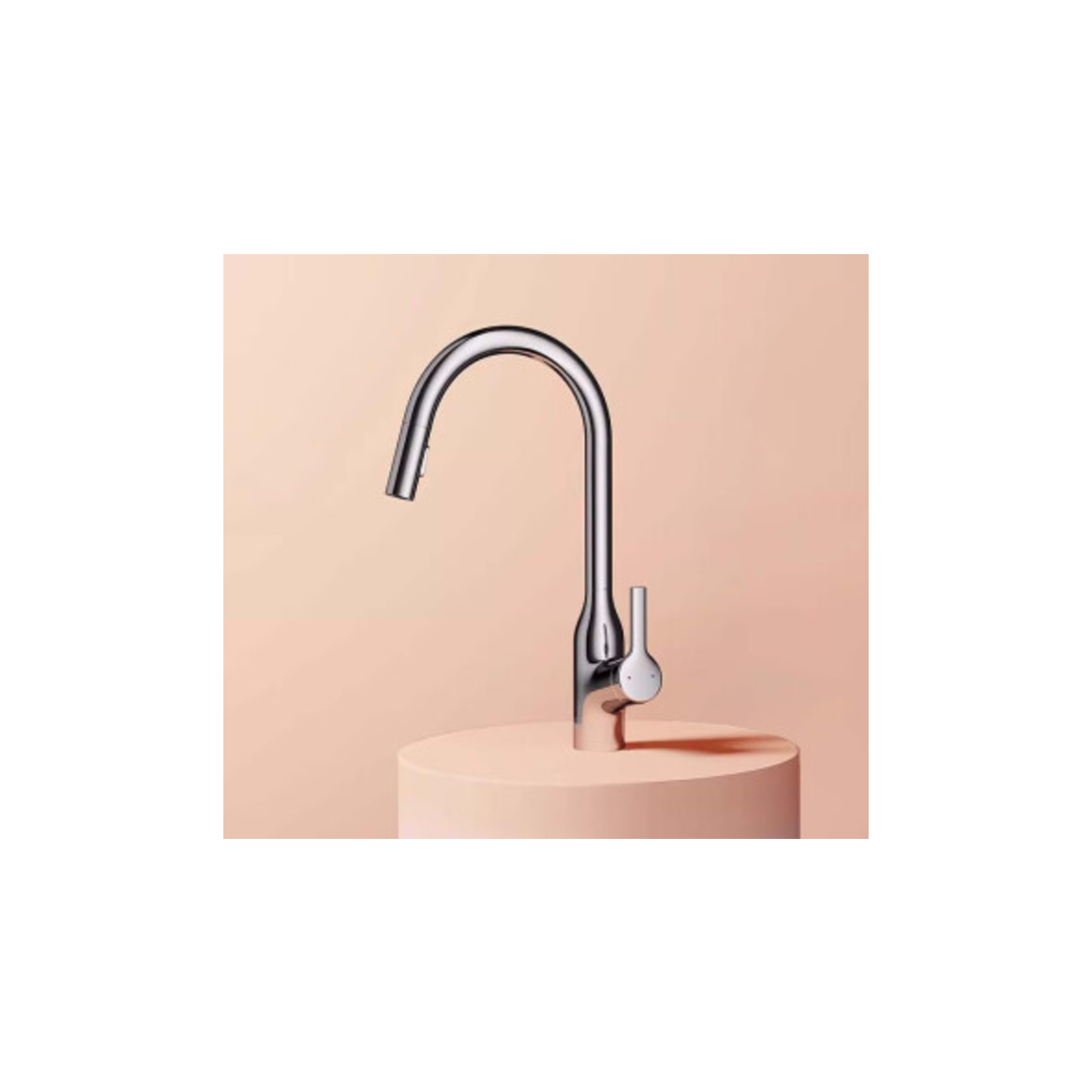 Кухонный поворотный смеситель Diiib Kitchen Faucet Silver (DXCF010)