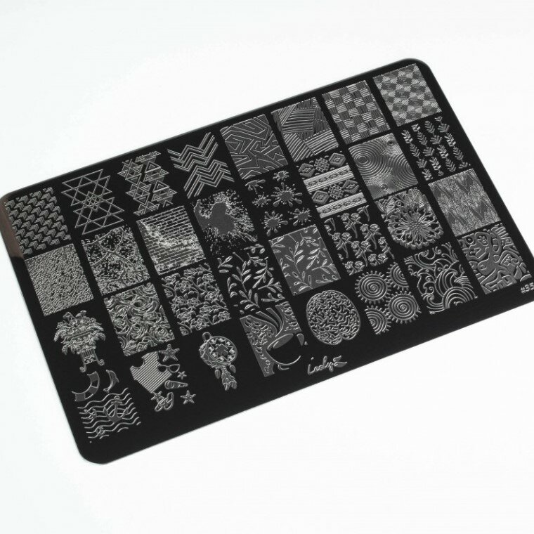 Пластина для стемпинга Lesly №35