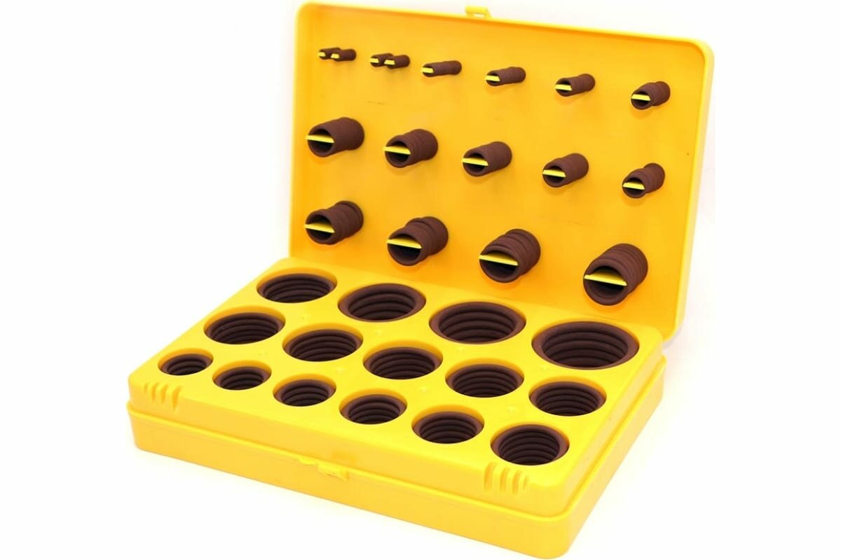 HIMPT Набор колец фторкаучуковых уплотнительных o-ring fkm70 дюйм. (№5v) 363шт 00-00011084