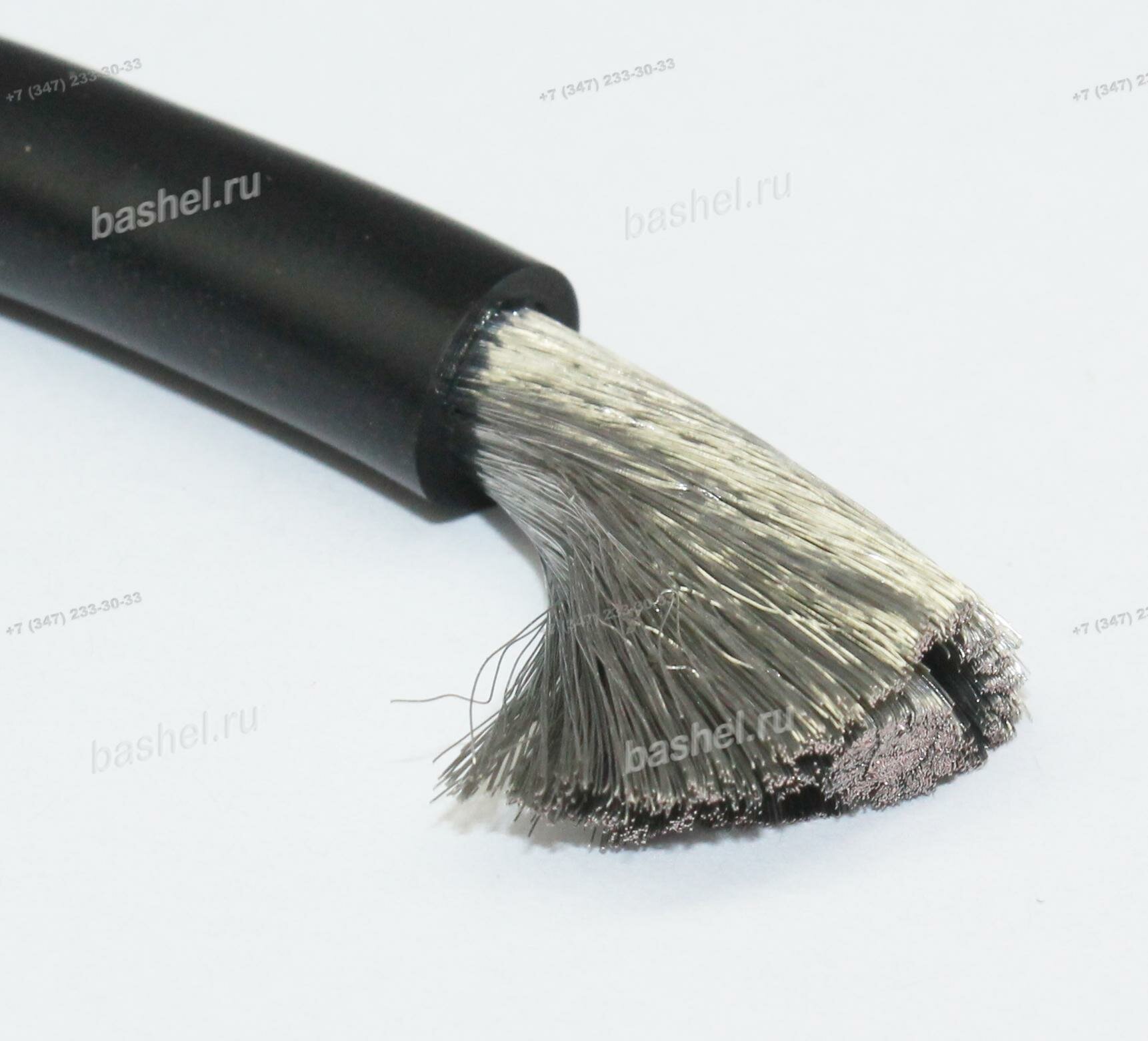 Провод силиконовый силовой 13 кв. мм (6AWG) 200°C красный (медь луженая)