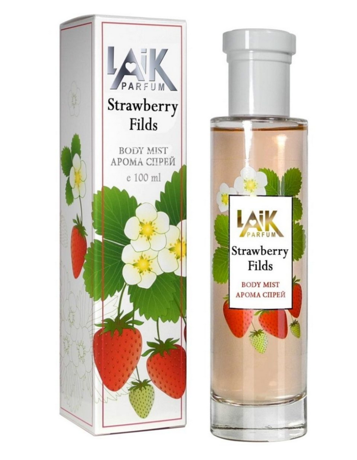 Neo Parfum Laik Parfum - Strawberry Filds Арома спрей для тела "земляничная поляна" 100 мл. (body mist)
