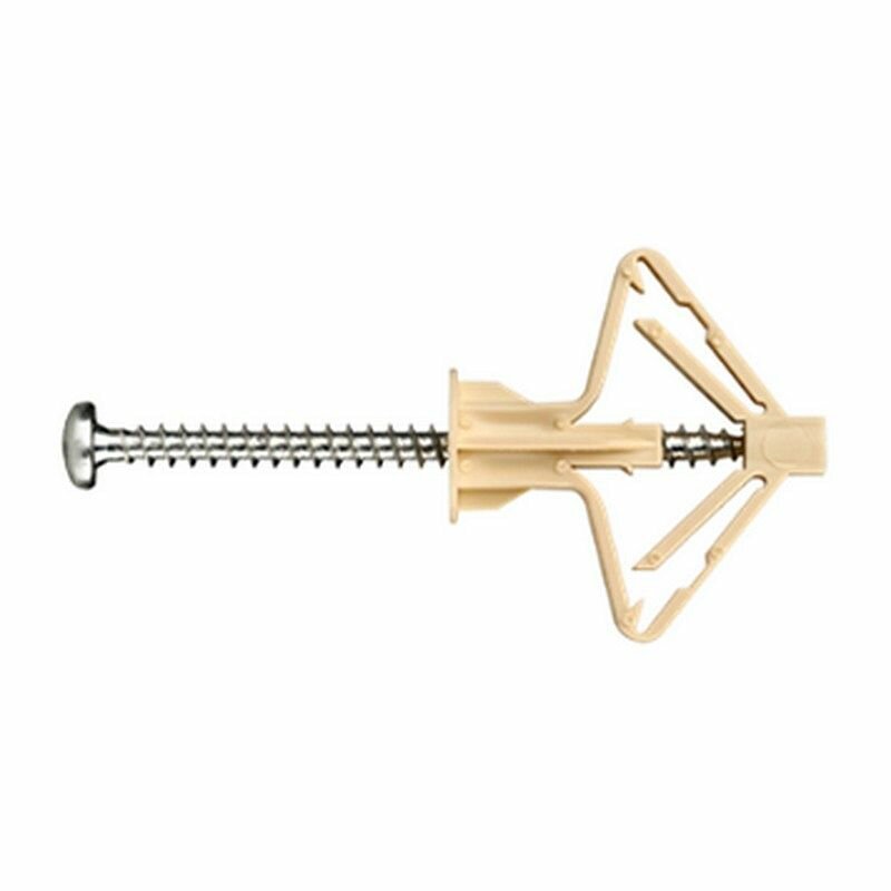 Дюбель pla С шурупом для гипсокартона (12-25) 10X60 (100 шт)