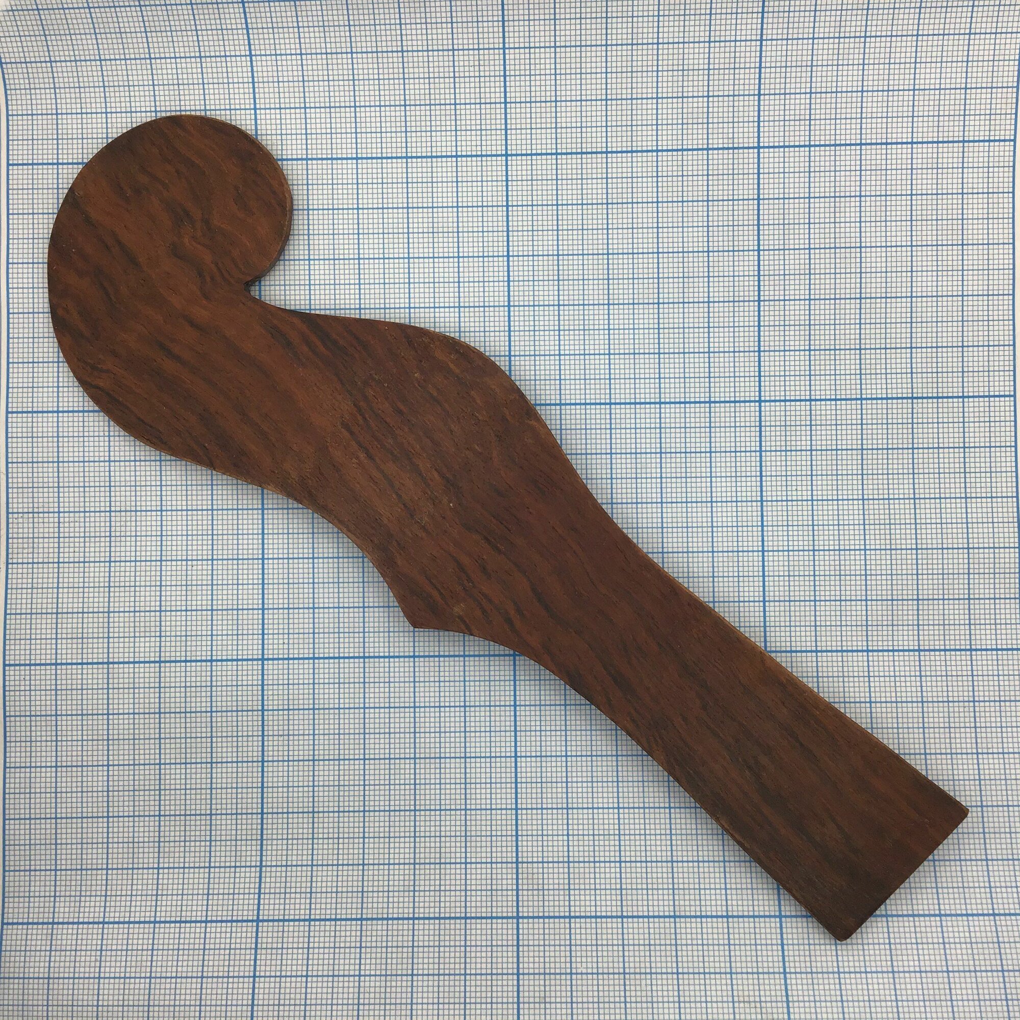 Накладка Головки грифа для домры малой (домра прима 3-х струнная)