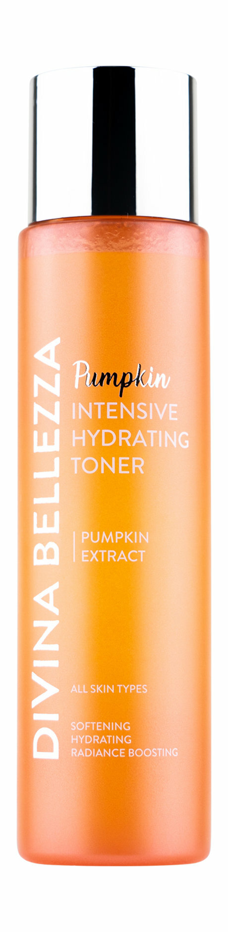 DiVina Bellezza Pumpkin Intensive Hydrating Toner Интенсивно увлажняющий тоник для лица с экстрактом тыквы 200мл