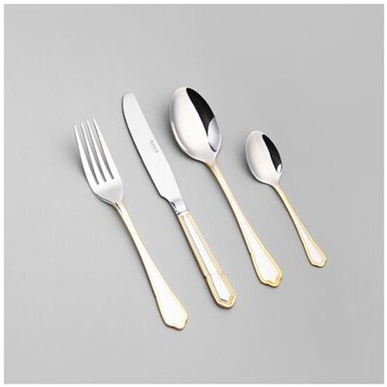 Набор столовых приборов Agness на 6 персон "onda" 24 пр. (942-546)