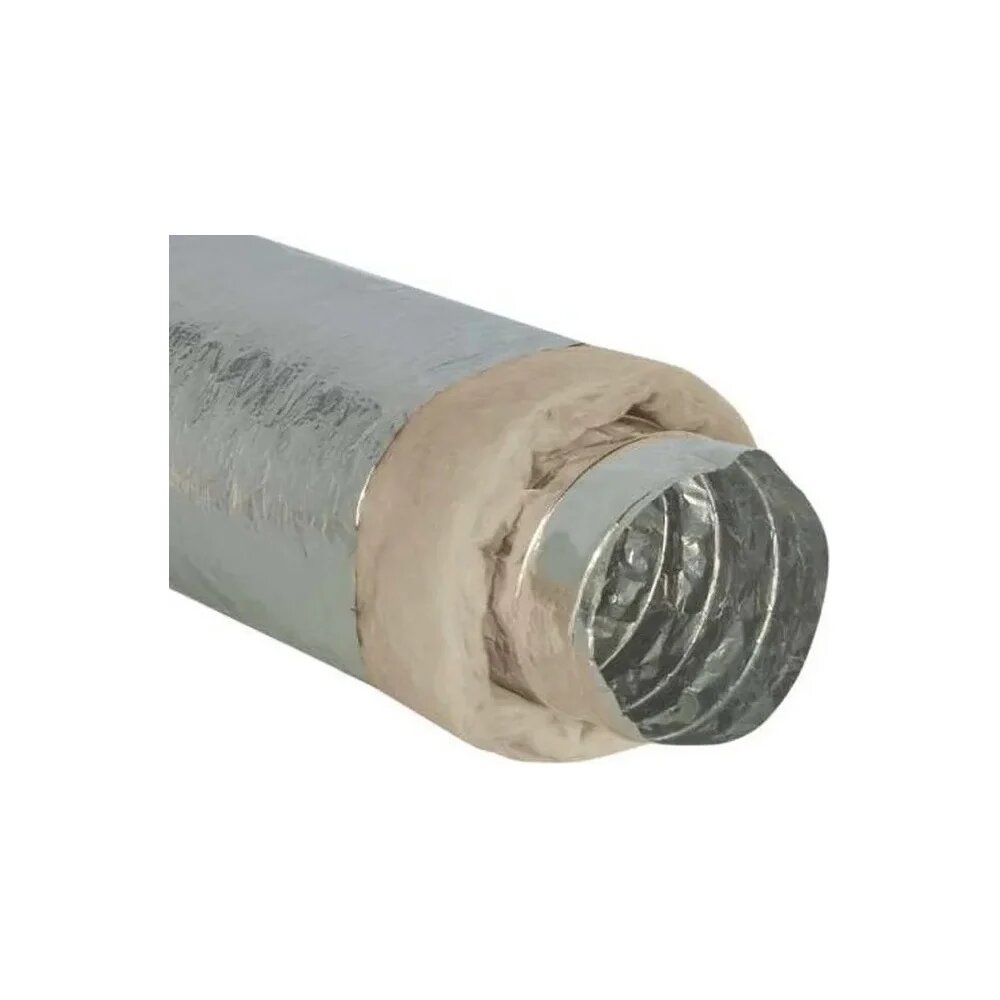 DEC Воздуховод Sono A23S-102мм, 10м, звукоизолированный, утепленный, гибкий алюминиевый A23S102