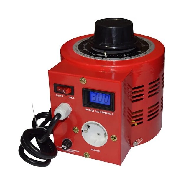 Автотрансформатор ЛАТР SUNTEK 2000ВА диапазон 0-300 Вольт (8А), L-2000