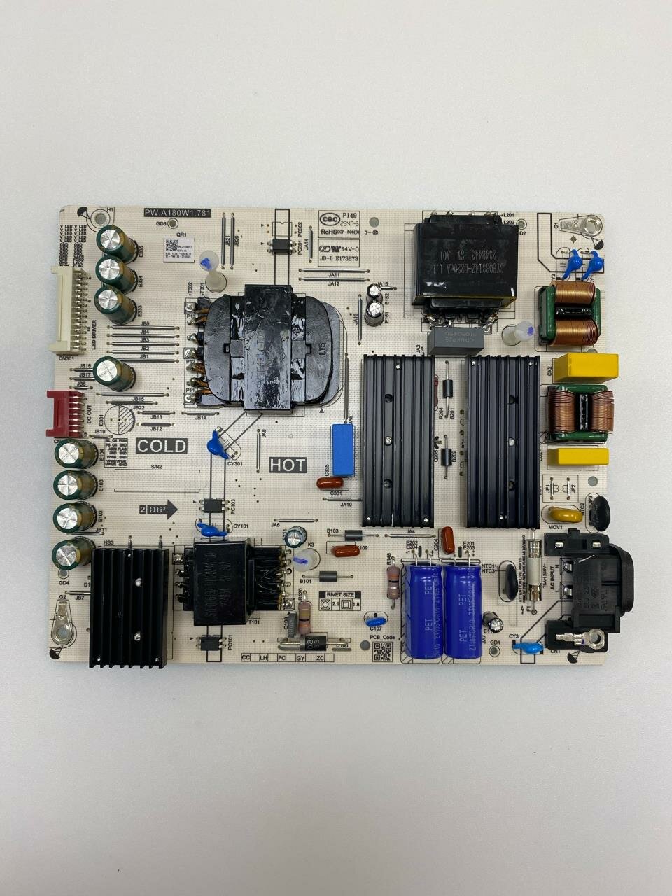 Блок питания (PWA180W1.781), для ТВ Yandex 50 ТВ станция