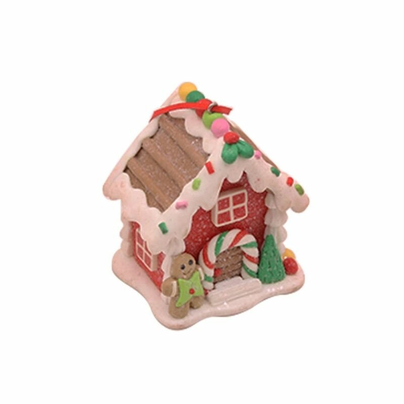 Привлекательный глиняный домик, идеальный подарок для детей на Рождество, - C
