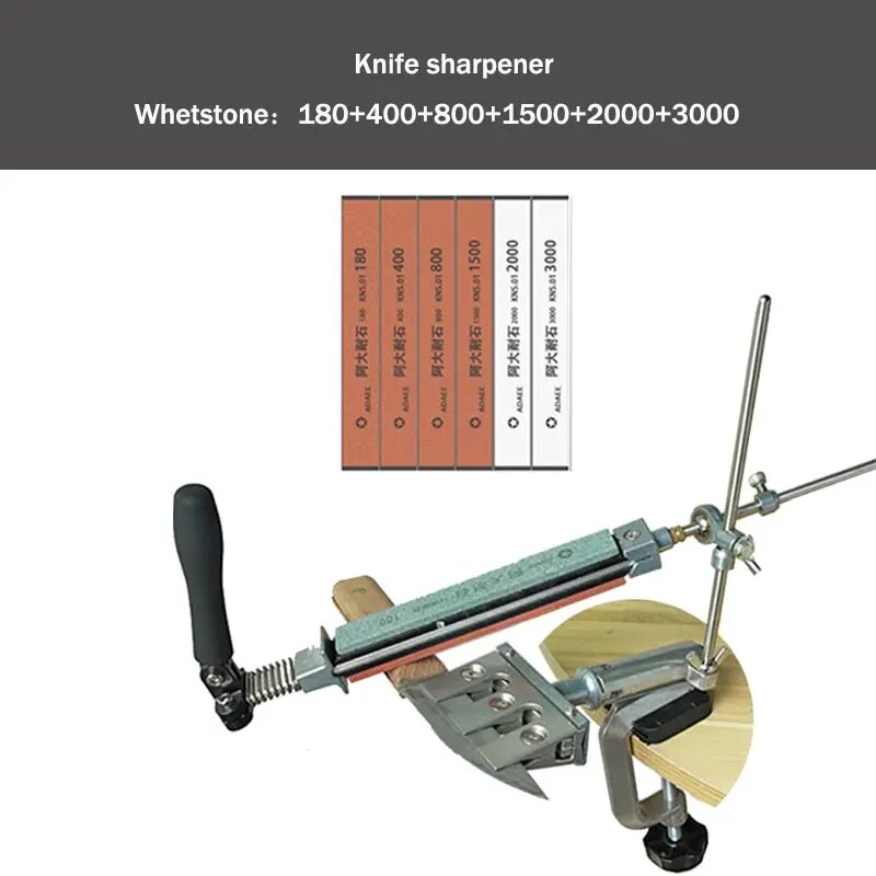Точилка для ножей с whetstone 180/400/800/1500/3000, Цвет: E 6YOU