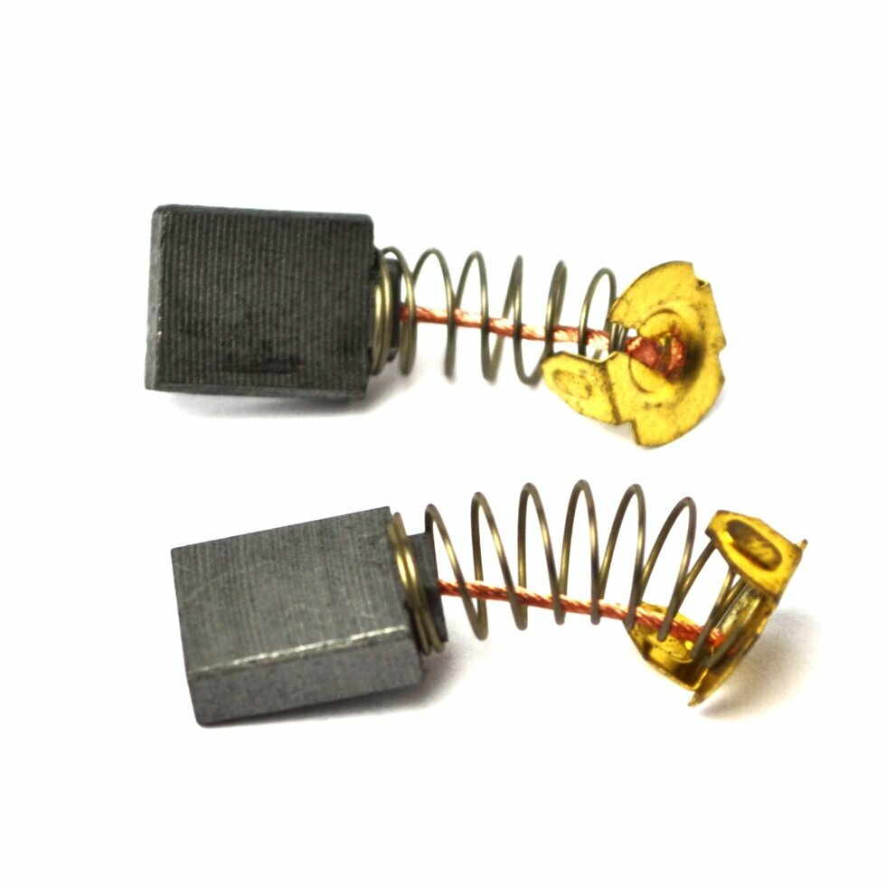 Щетки угольные пилы дисковой Зубр ПД-85 графитовые 6х15х17мм пара 2шт