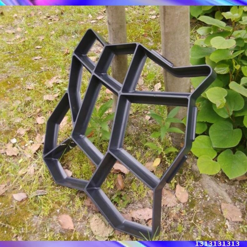 Эксклюзивная пластиковая матрица для цемента 36x36 см, предназначенная для мощения парковочных зон и садовых аллей