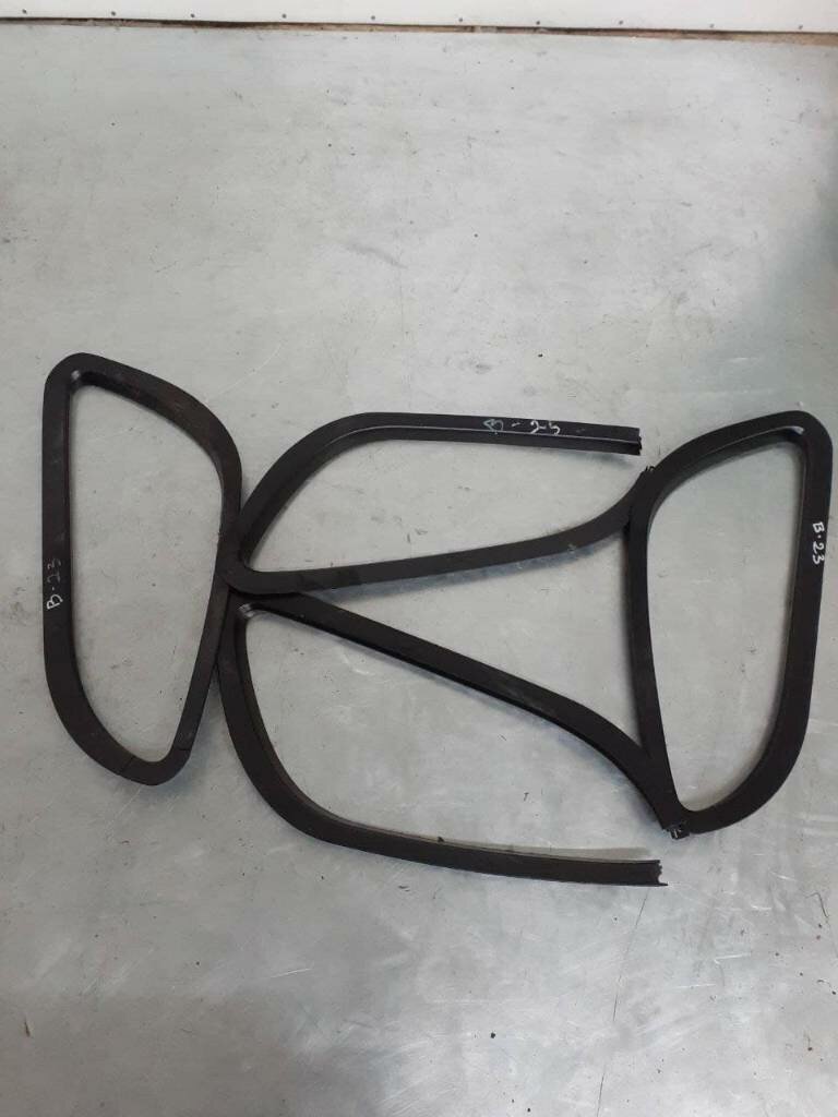 Молдинг заднего стекла Smart ForTwo 2001 0000657V005