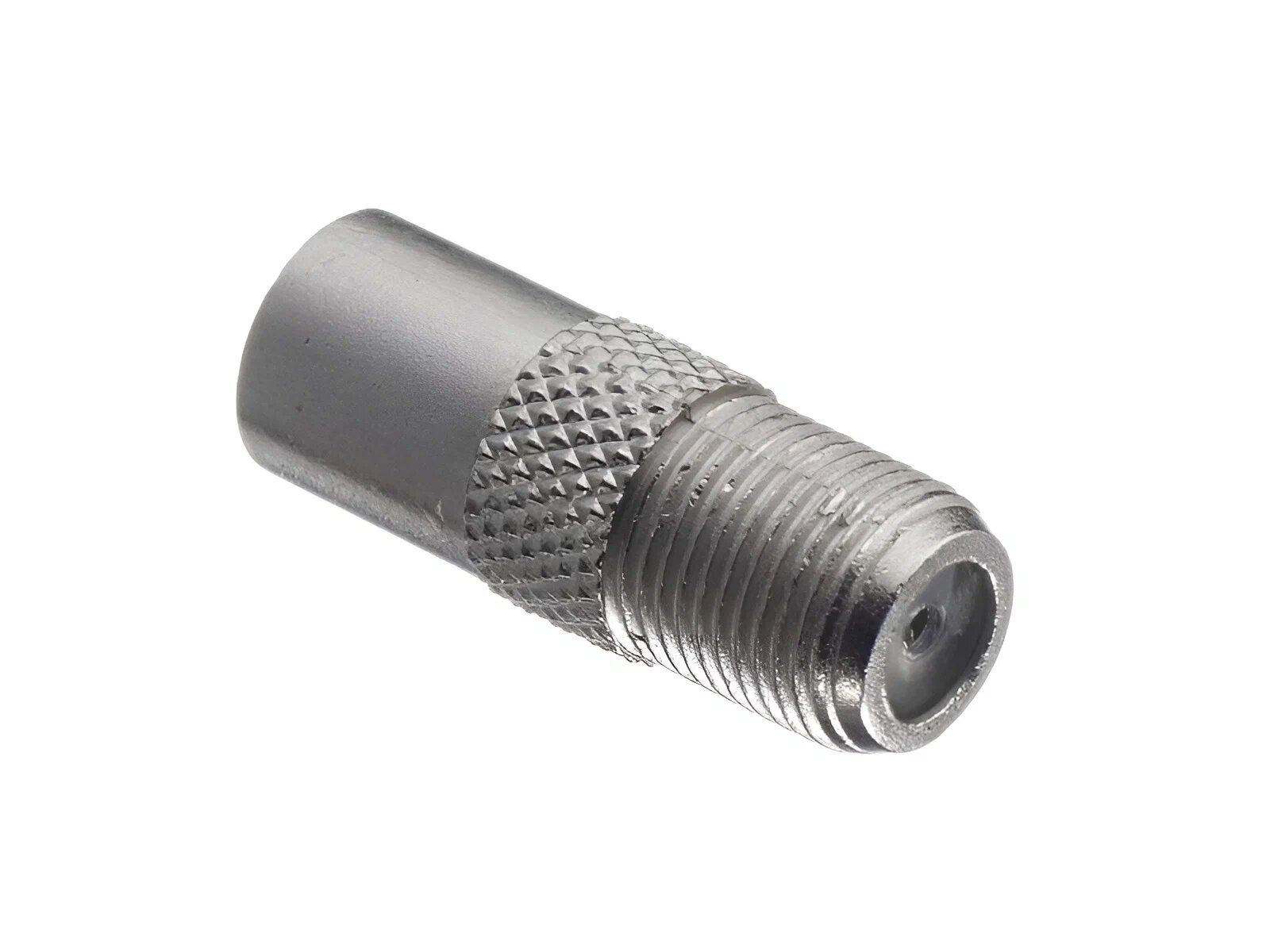 Переходник TVштекер - Fгнездо (цинк) NETKO Optima, для подключения телевидения, 5 шт.