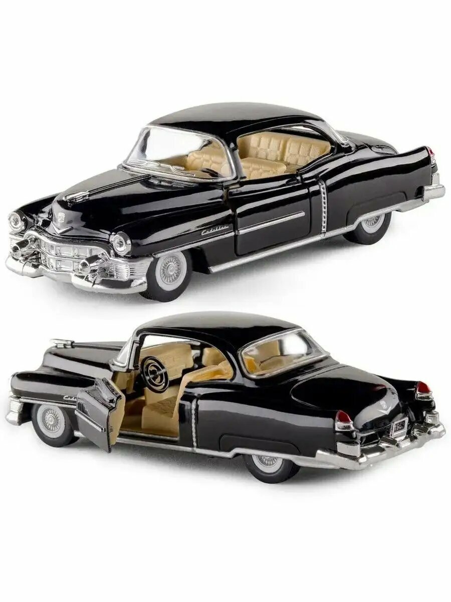 Модель машины KINSMART 1953 Cadillac Series 62 Coupe black