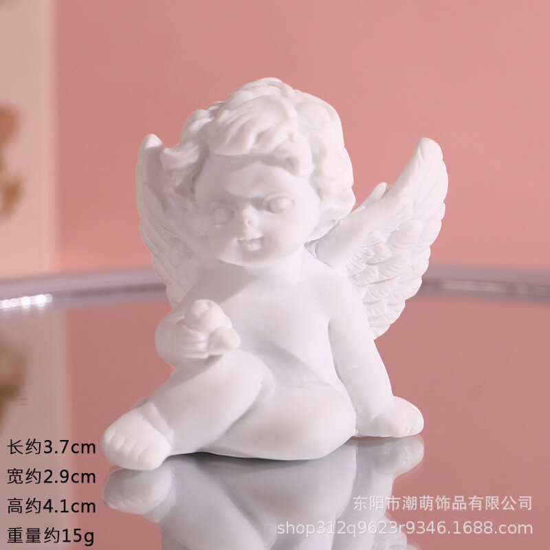 2025 Новый Ангел Европейский Стиль Декоративная Фигурка Девушки из смолы Ретро Автомобиль Настольное Украшение Ремесло Украшение