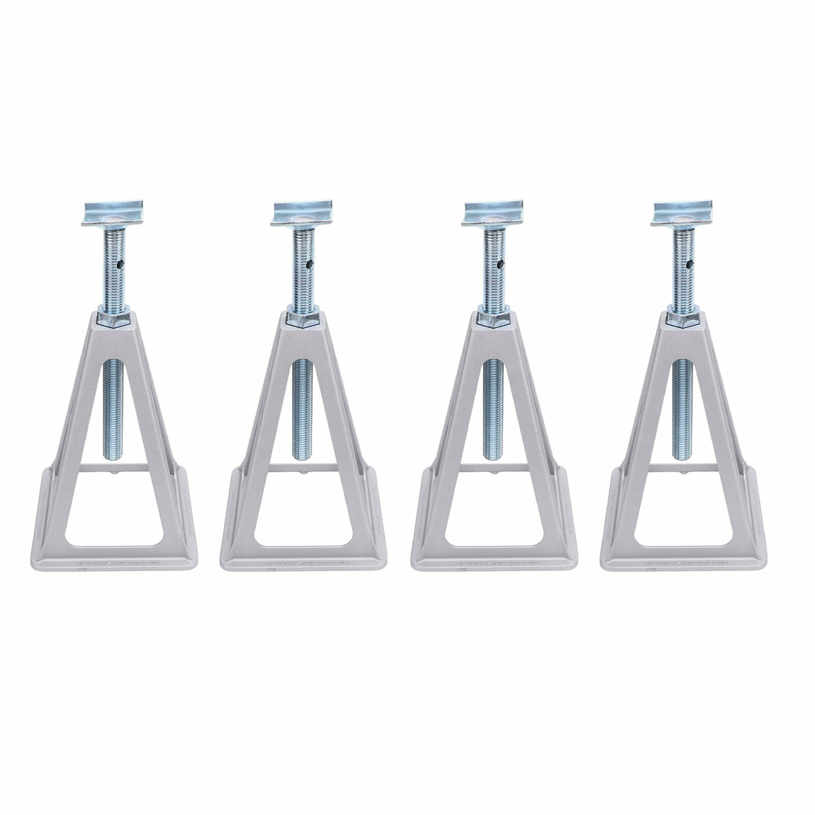 4 шт. домкраты для стабилизатора автодома 2,7 т, максимальная высота нагрузки, регулируемая от 28 до 44 см для туристических прицепов, автодомов