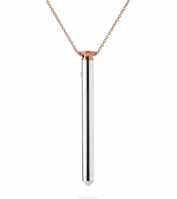 Подвеска-вибратор из нержавеющей стали Crave Vesper Silver/Rose Gold, двухцветный
