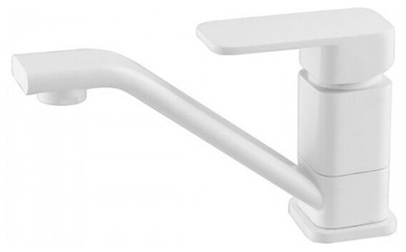 Смеситель для кухонной мойки Kaiser® Kaiser Sonat 34010-4, тюльпан, 15см, White