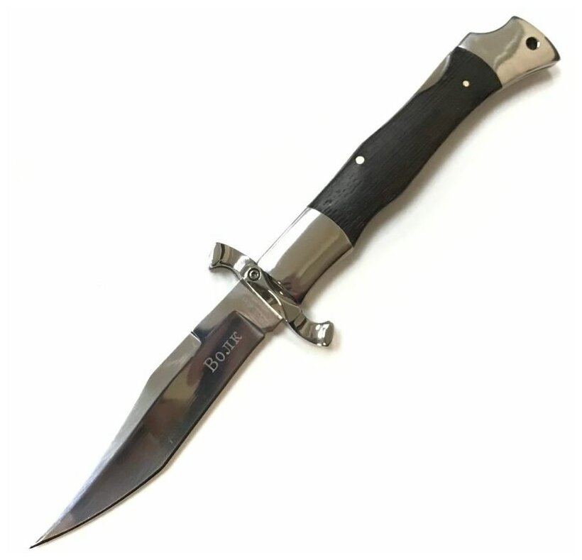 Нож складной Волк с гардой