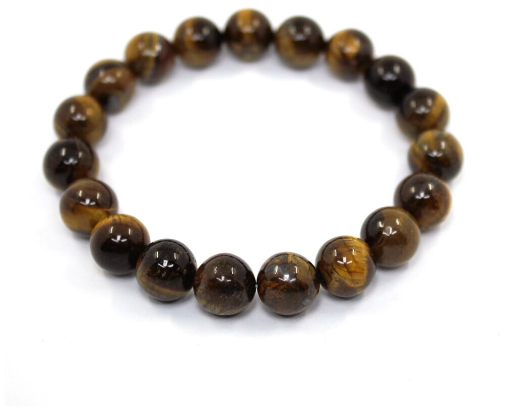 Браслет-нить, тигровый глаз