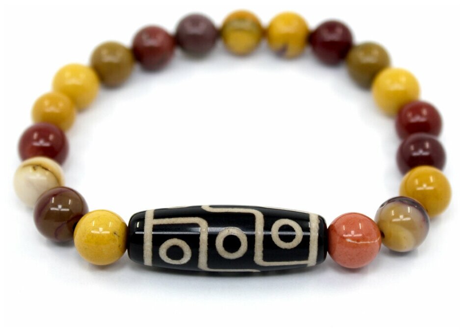 Браслет-нить, яшма