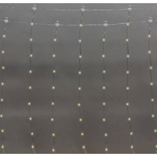 Светодиодная гирлянда Neon-night "Светодиодный дождь из Росы" 3х2 м, 200 тепло-белых светодиодов, питание от USB