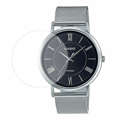 Скрин Мобайл защитный экран для часов Casio MTP-B110M-1AV из гидрогелевая плёнка прозрачная