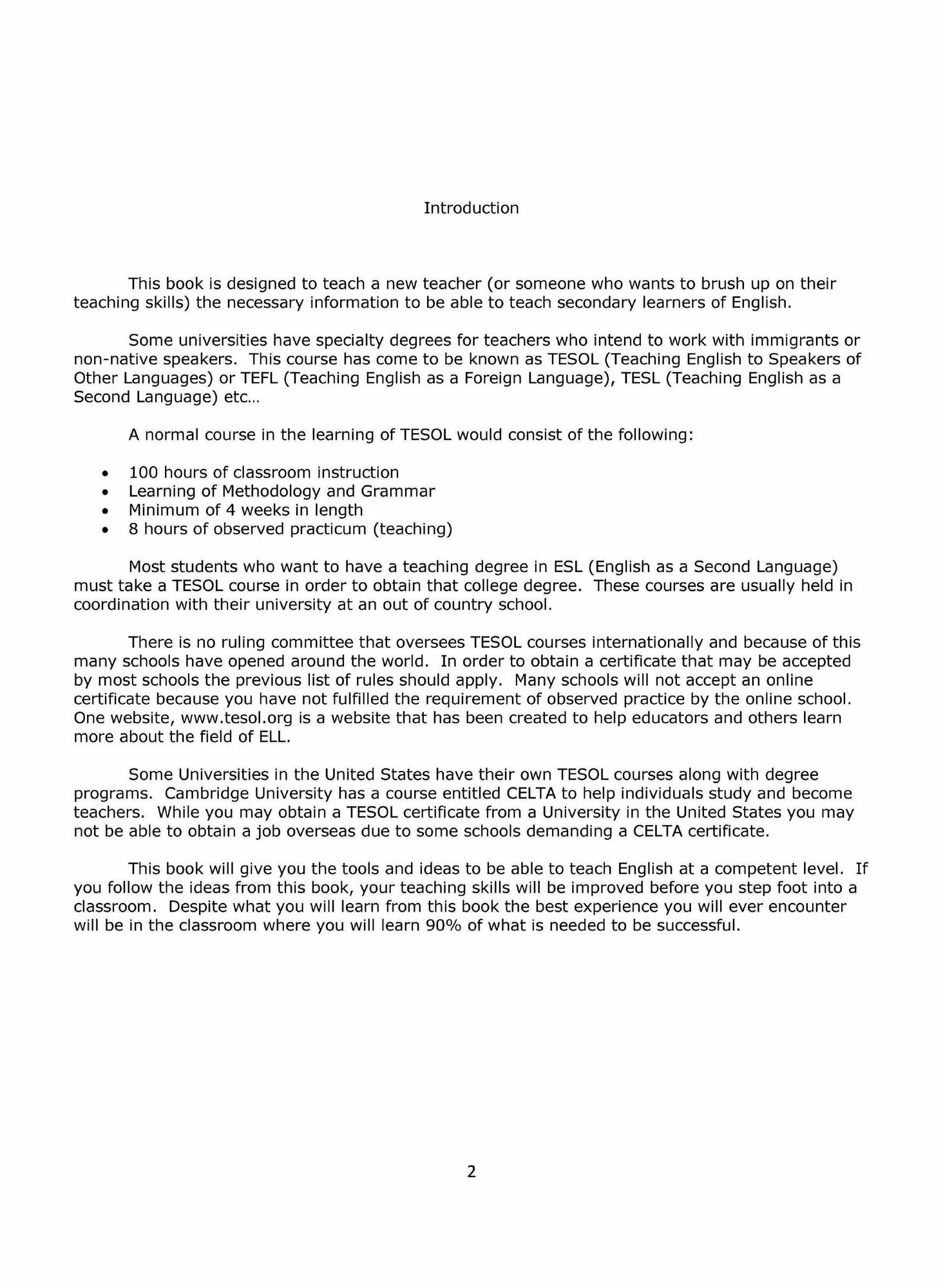 Introduction to TESOL — фото 1