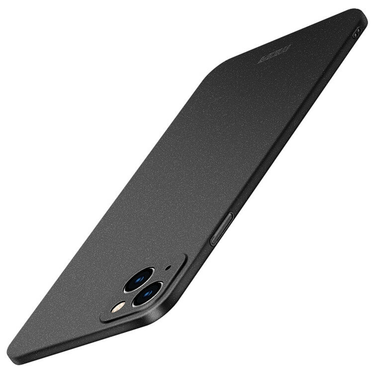 Тонкий матовый чехол MOFI для iPhone 15 Plus Ultra-thin (Black)